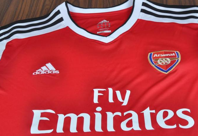 (Image) Arsenal New Home Adidas 2014/15 Shirt Revealed: Leaked Kit ...