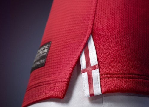 (Images) England Launch 2013 Away Nike Kit: New Red Shirt Is a Gorgeous ...
