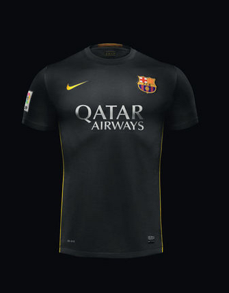 (Images) Barcelona Unveil Stunning New Black Third Kit: New Shirt is a ...