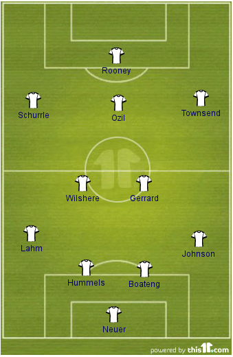 The England Vs Germany Best Combined XI | CaughtOffside