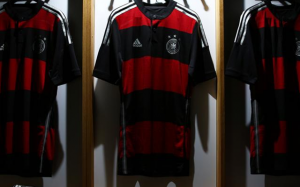 (Image) Germany Unveil 2014 Away Kit: New Red and Black Design Shirt Is ...