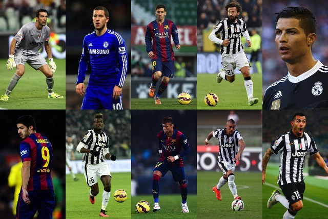 UEFA Best Player in Europe 2014-15 shortlist