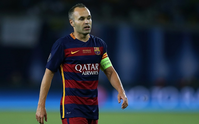 Andres Iniesta rejects £30M-a-year offer from China