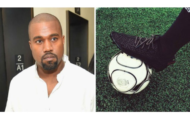 Kanye West teams up with Adidas to create Yeezy football boots