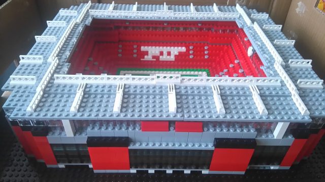 Incredible Lego Anfield and Stamford Bridge models