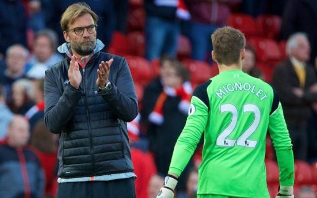 Liverpool Team News Klopp Confirms Mignolet Selection