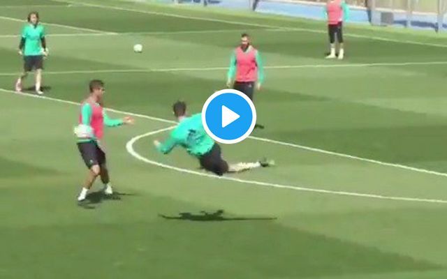 Ronaldo Scores Another Stunning Goal In Real Madrid Training