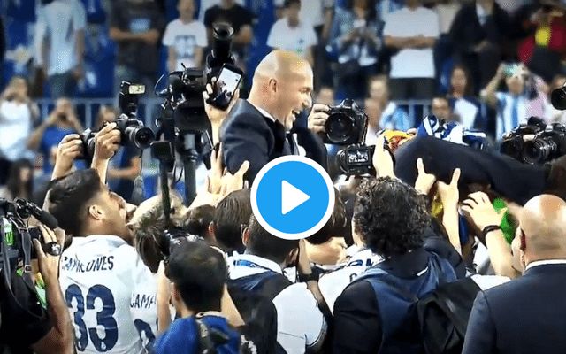 Video: Epic Zinedine Zidane farewell video from Real Madrid