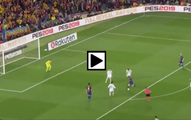 Video: Messi bags 26th El Clasico goal with stunning strike
