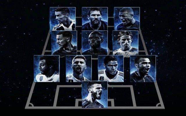 The Fifa FIFPro World XI includes three Premier League stars