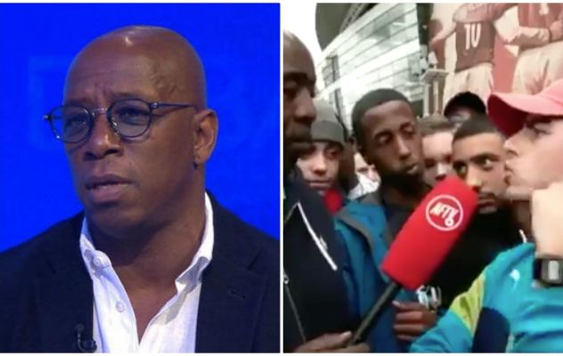 Video: AFTV guest fan incurs fury of Arsenal hero Ian Wright