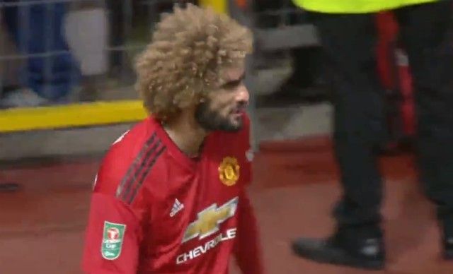 Marouane Fellaini goal video for Man United vs Derby