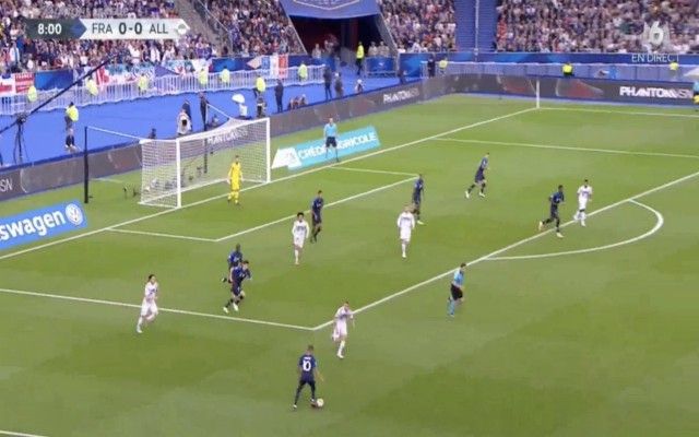 Video: PSG's Mbappe shows off electrifying pace for France