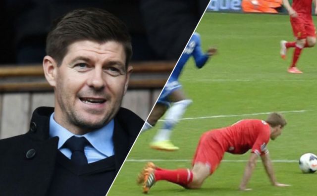 Steven Gerrard claims Chelsea slip was "just pure bad luck"