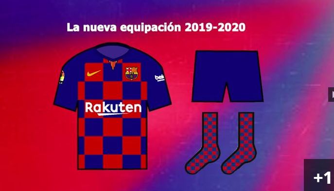 Barcelona 2019/20 new yellow away kit leaked online