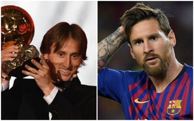 Messi message to Modric after Ballon d'Or win
