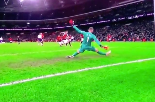 Video: De Gea produces crucial save in Man Utd win