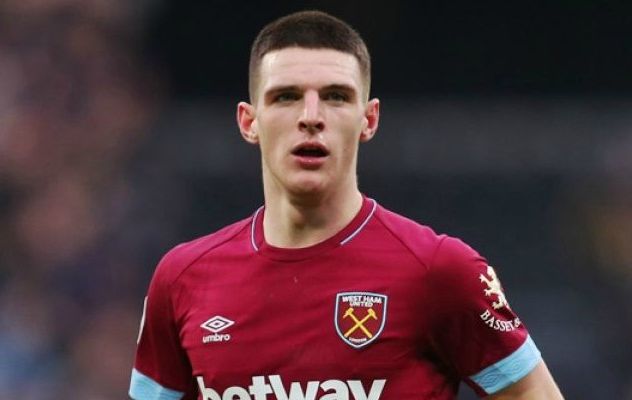 Declan Rice England vs Ireland announcement