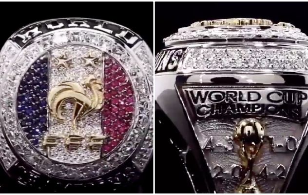 Pogba, Griezmann get custom World Cup winner rings made