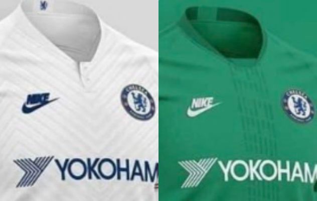 Chelsea 2019/20 green away kit leaked