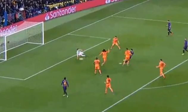Lionel Messi goal video Barcelona vs Lyon
