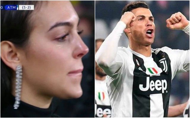 Georgina Rodriguez tears Cristiano Ronaldo hat trick