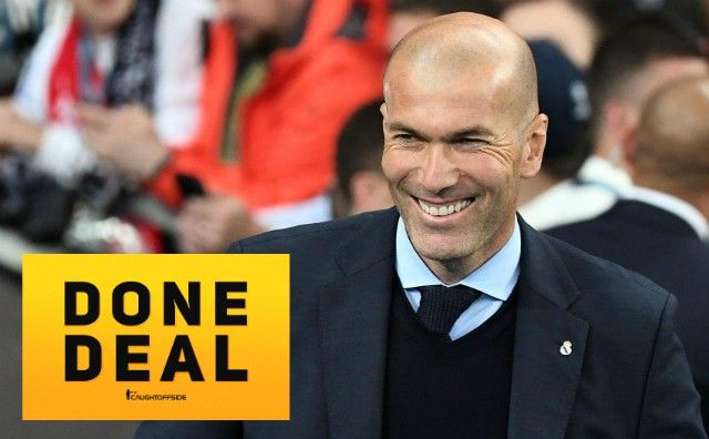 Official: Zinedine Zidane returns to Real Madrid