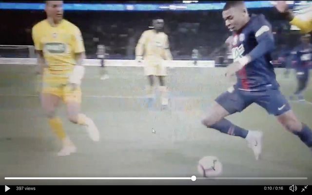Video: PSG star Kylian Mbappe slammed for disgraceful dive