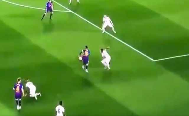 Video: Messi ends Fred with cheeky nutmeg for Barcelona goal
