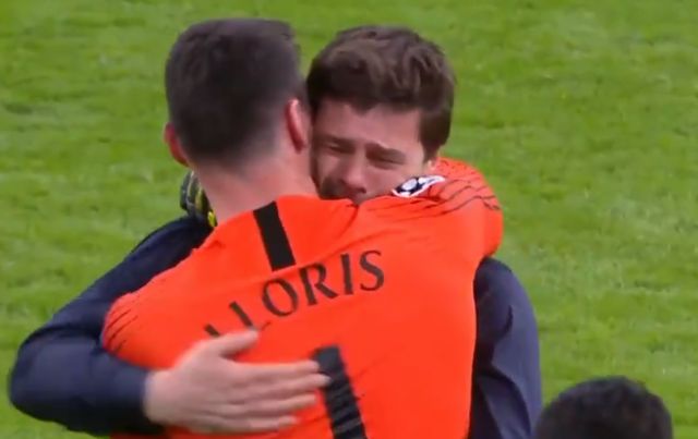 Tottenham's Pochettino tears vs Ajax video