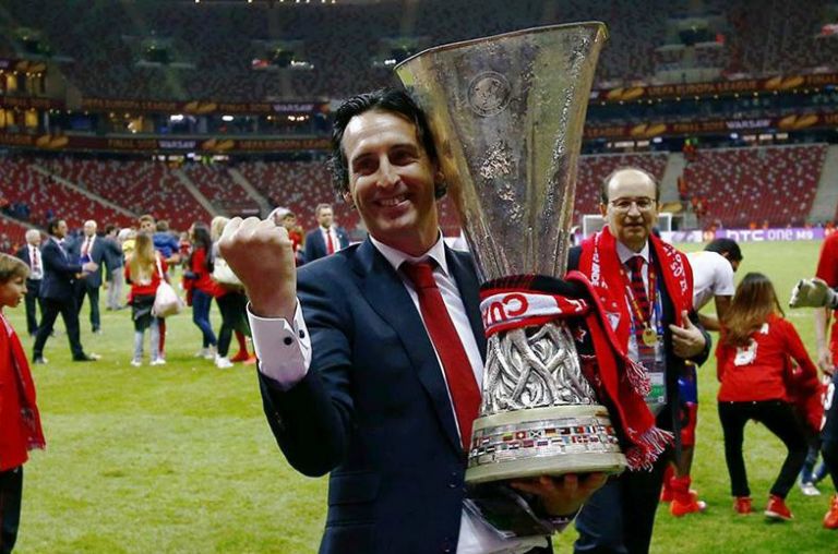 Sir Alex Ferguson mocked Unai Emery for European record