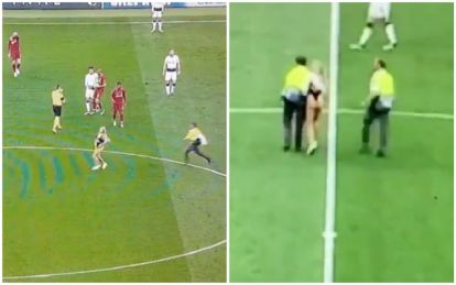 Video: Streaker brings Champions League final to halt