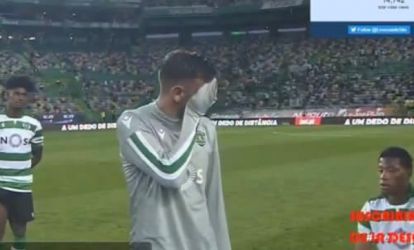 Man Utd transfer target Bruno Fernandes crying video