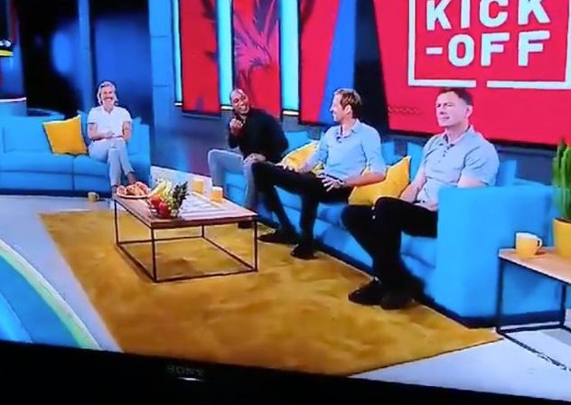 Video: Ince caught aiming X-rated gesture at Sutton on live TV