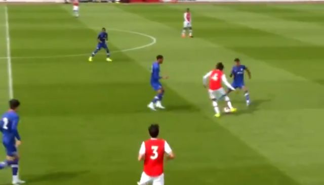Arsenal's Miguel Azeez skill video