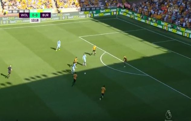 Video: Ashley Barnes goal Burnley vs Wolves