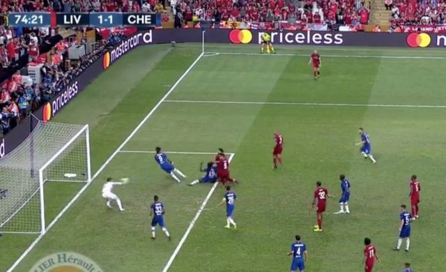 Video: Kepa superb double save Chelsea vs Liverpool