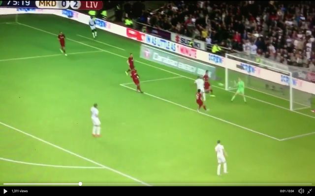 Video: Kelleher's 'stunning' save for Liverpool vs MK Dons