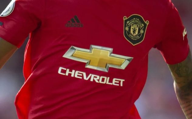 Logotipo De Chevrolet Del Manchester United Football Teams Shirt And