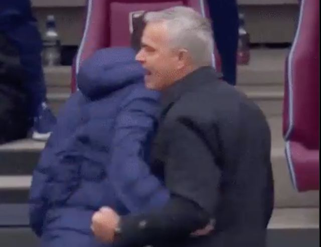 Video: Mourinho reaction to first Tottenham goal