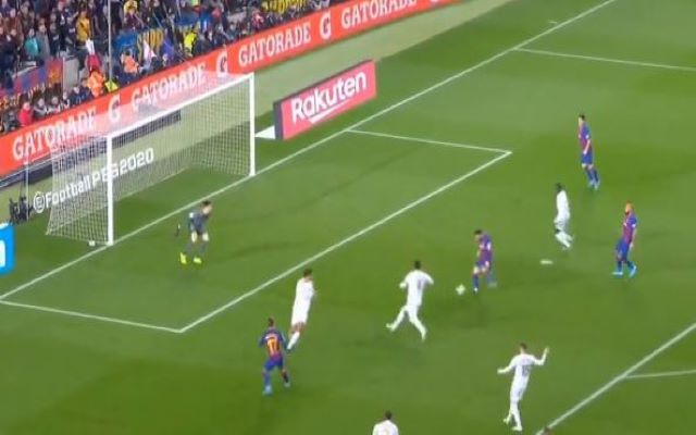 Video: Lionel Messi miss Barcelona vs Real Madrid