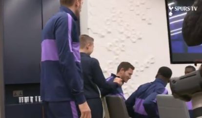 Tottenham ball boy players video
