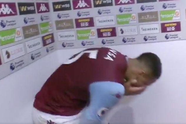 Video: Ezri Konsa reaction after Aston Villa goal given to Mings