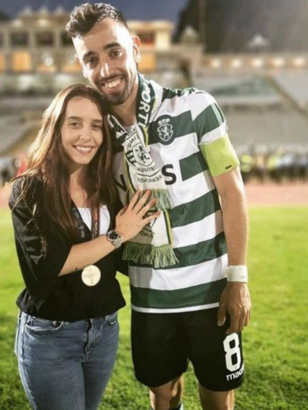 Bruno Fernandes Wife Ana Pinho Man Utd New boy WAG Pics Bruno Fernandes Wife Ana Pinho Man Utd New boy WAG Pics