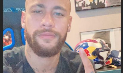 Neymar bald Instagram photo