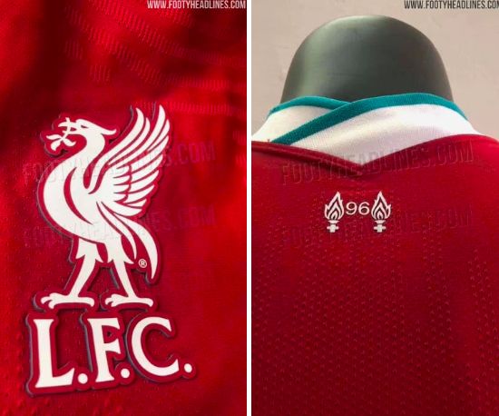 Liverpool 2020/21 home kit pictures