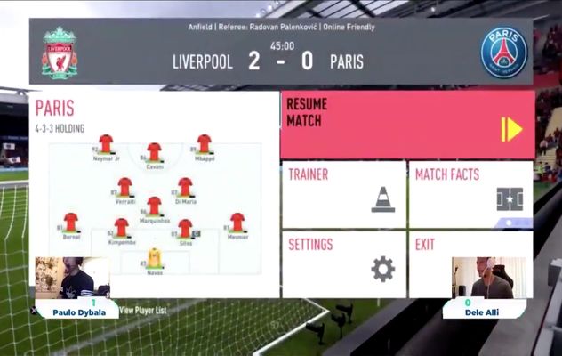 Video: Juventus' Dybala sings Liverpool's YNWA during FIFA