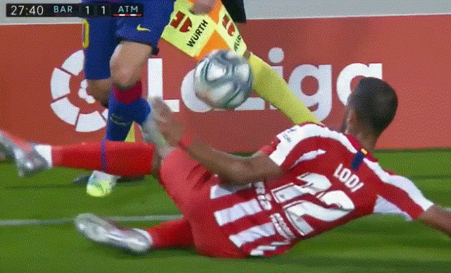 Video: Fantastic Messi skill vs Atletico Madrid