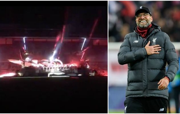 Video: LEAKED clip shows what Liverpool's title lift will look like