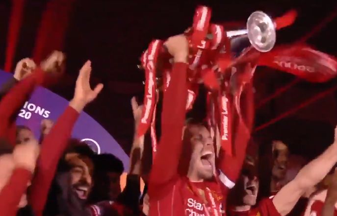 Video: Liverpool Premier League trophy lift celebrations in full
